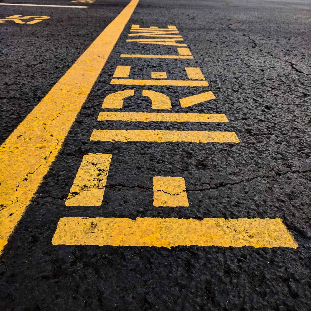 Fire Lane Marking | JensonBrothers.com