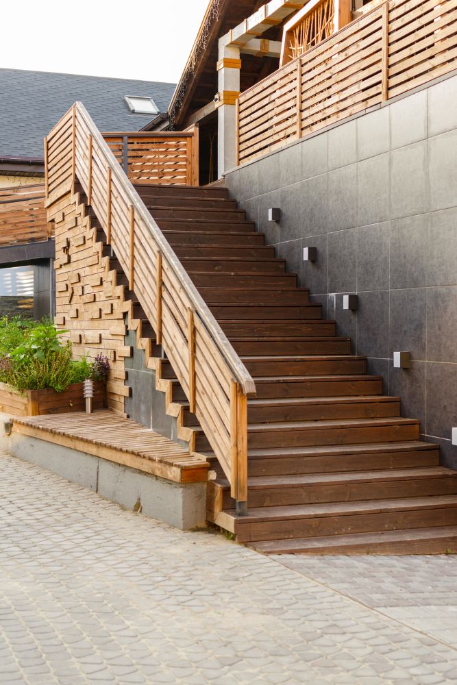 Outdoor Stair Installation | JensonBrothers.com